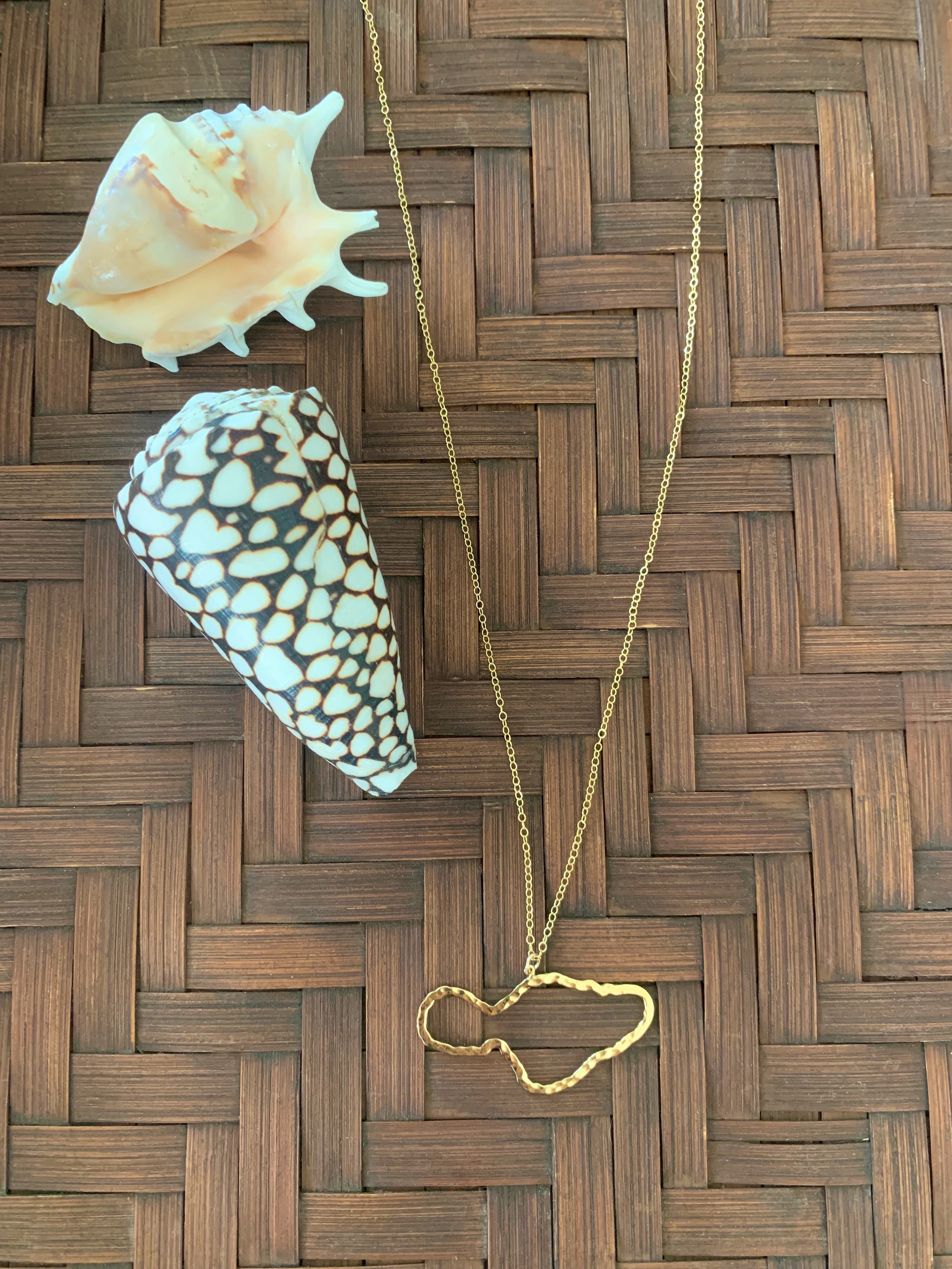 Aloha Maui Long Pendant necklace – [ki-ele]